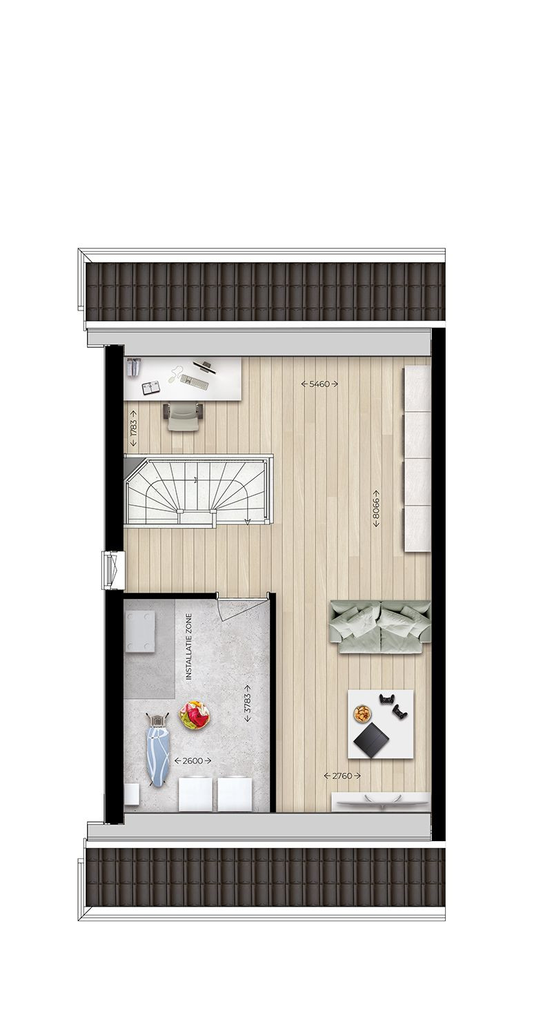 Bouwnummer 3A, Vallei van Milsbèk l 2^1 kapwoning Porsel, Milsbeek ...